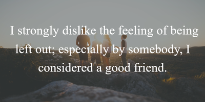 Quotes About Friends Leaving You Behind