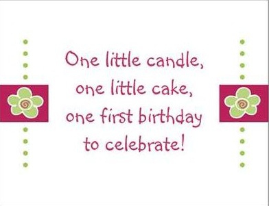 Sweet and Meaningful Baby Girl Turns One Quotes - EnkiQuotes